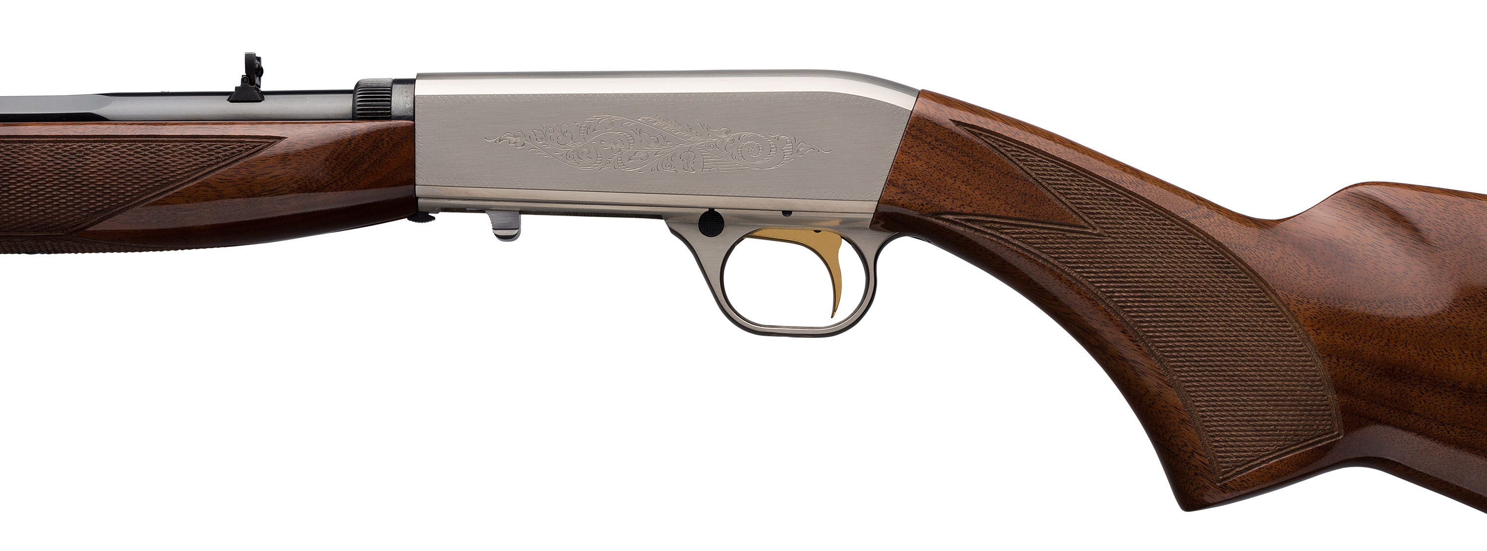 Semi-Auto 22 Grade II Octagon - Rimfire Rifle - Browning